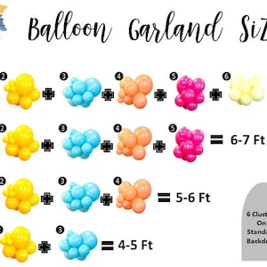Balloon Clusters | Create Your Own DIY Balloon Garland | Balloon Arches ...