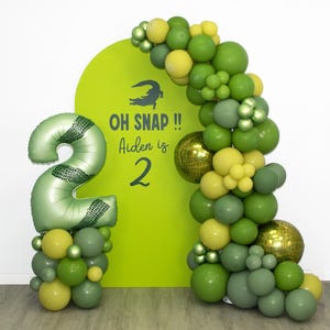 Crocodile Balloon Garland | Reptile Alligator Balloon Arch | Crocodile ...