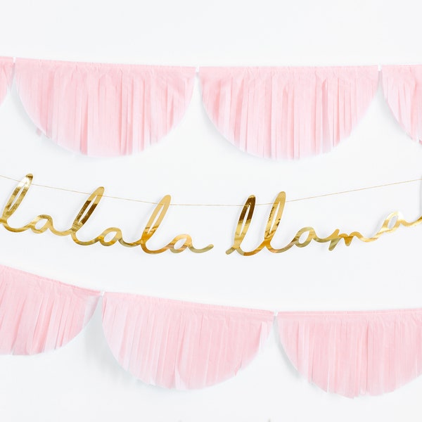 Fa La La Banner - Etsy