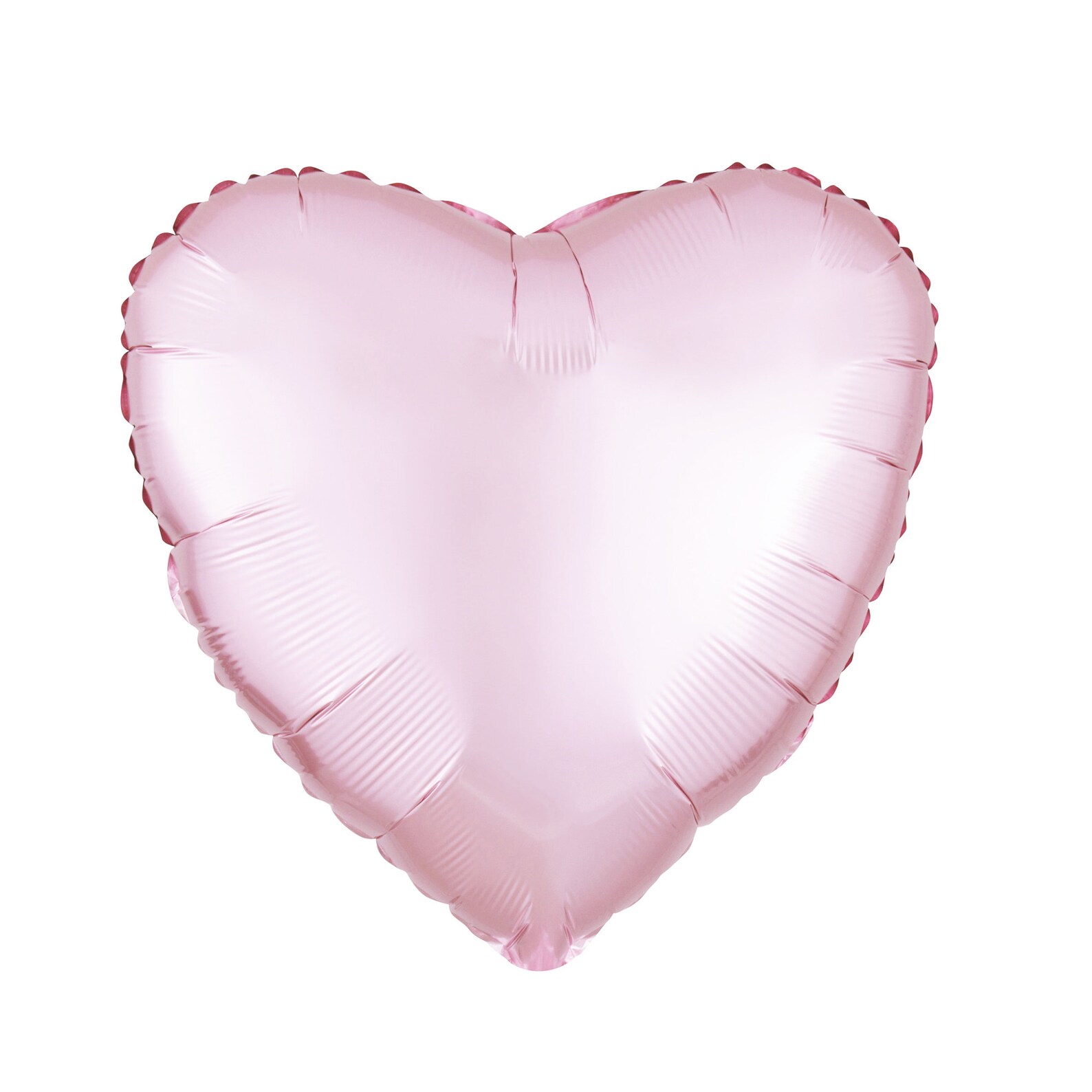 Heart Balloon - 17 Inch Satin Mylar Heart Balloon - Valentines Day ...