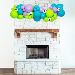 Monsters Balloon Garland Kit | Monster Balloon Arch | Monsters Birthday ...
