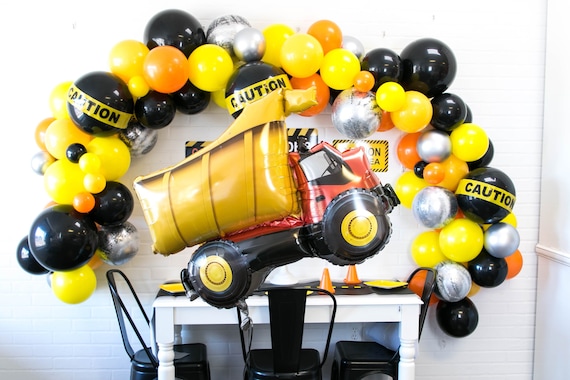 DUMP TRUCK Balloon Construction Mylar Balloon 32 Inch Dump - Etsy