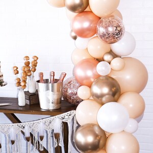 Rose Gold and Blush Balloon Garland Kit Blush Balloon | Etsy