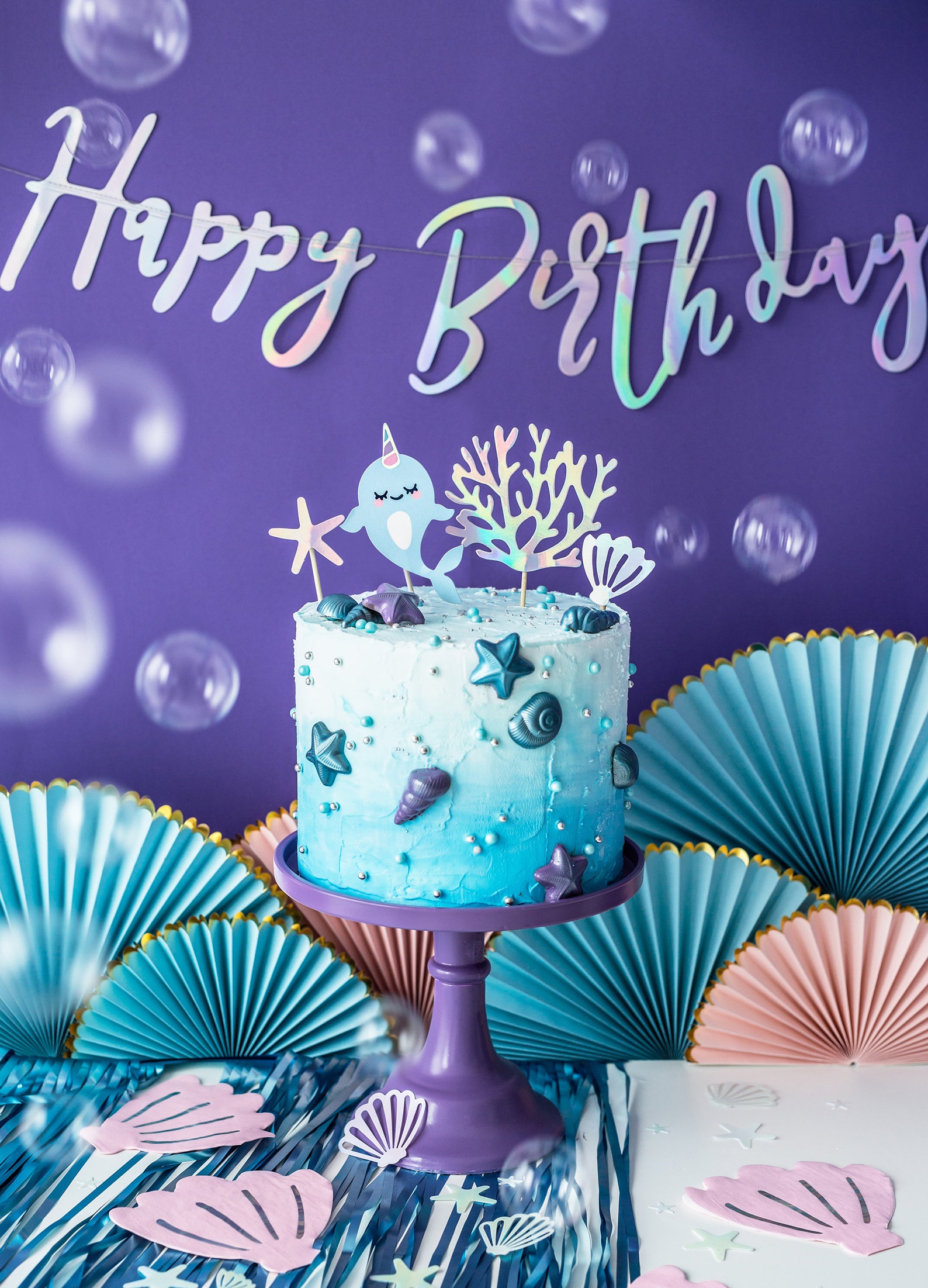Sea Shell Popcorn Boxes Seashell Treat Boxes Narwhal - Etsy