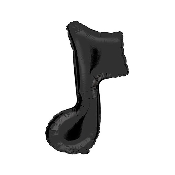 Music Note Balloon Giant Musical Note Mylar Dance Party | Etsy