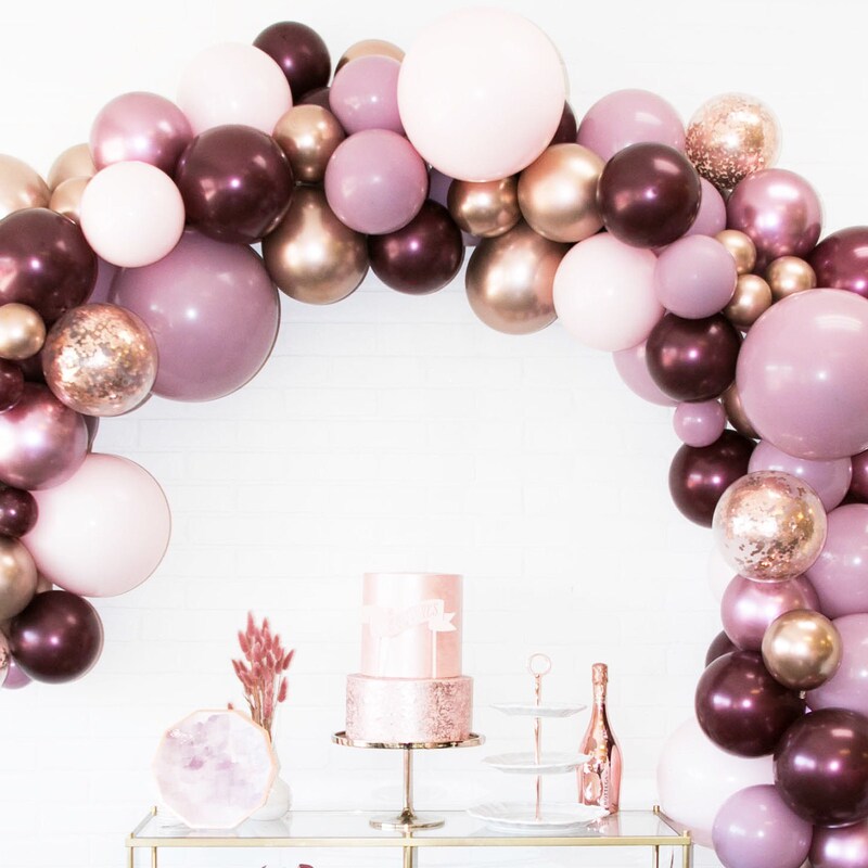 Rose Gold Balloon Arch - Etsy