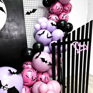 Bat Balloon Garland Kit DIY Halloween Bat Balloon Arch Kit Bat Balloons ...
