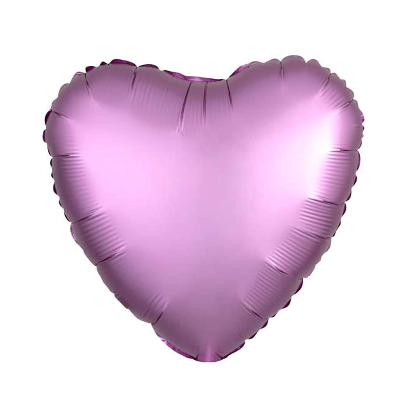 Heart Balloon 17 Inch Satin Mylar Heart Balloon Valentines - Etsy