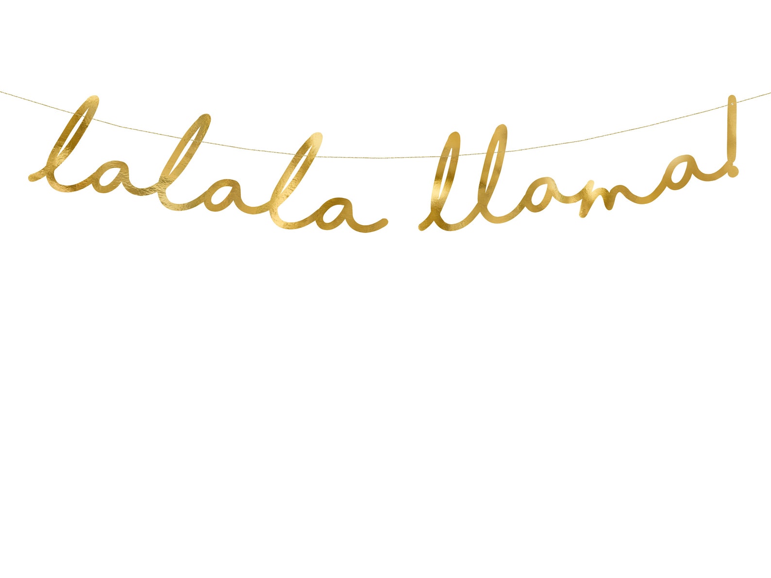 Llama Script Banner Boho Fa La La Llama Party Sign Cactus | Etsy