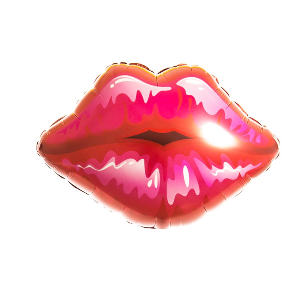 Giant Kiss Balloon | Lip Balloon | 30 Inches Wide | Valentines Day ...
