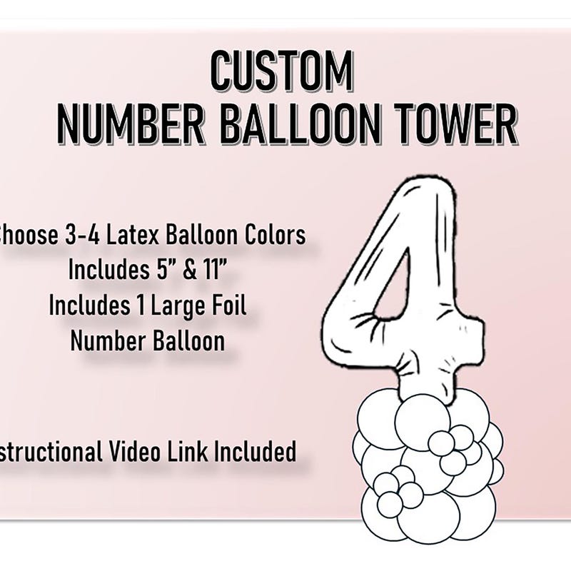 Balloon Tower Stand Kit - Etsy
