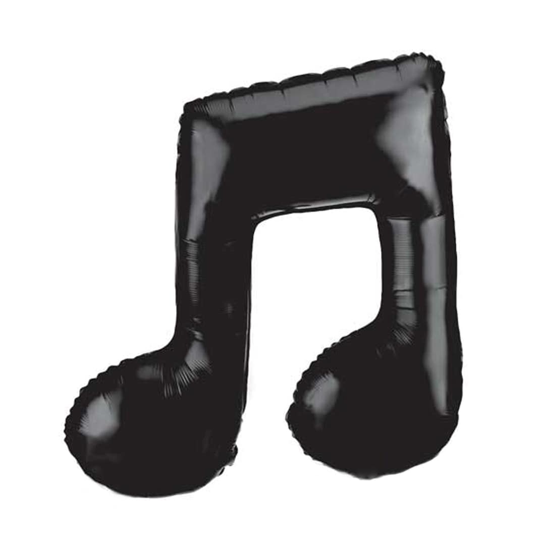 Music Note Balloon Giant Musical Note Mylar Dance Party Disco Party Tik ...