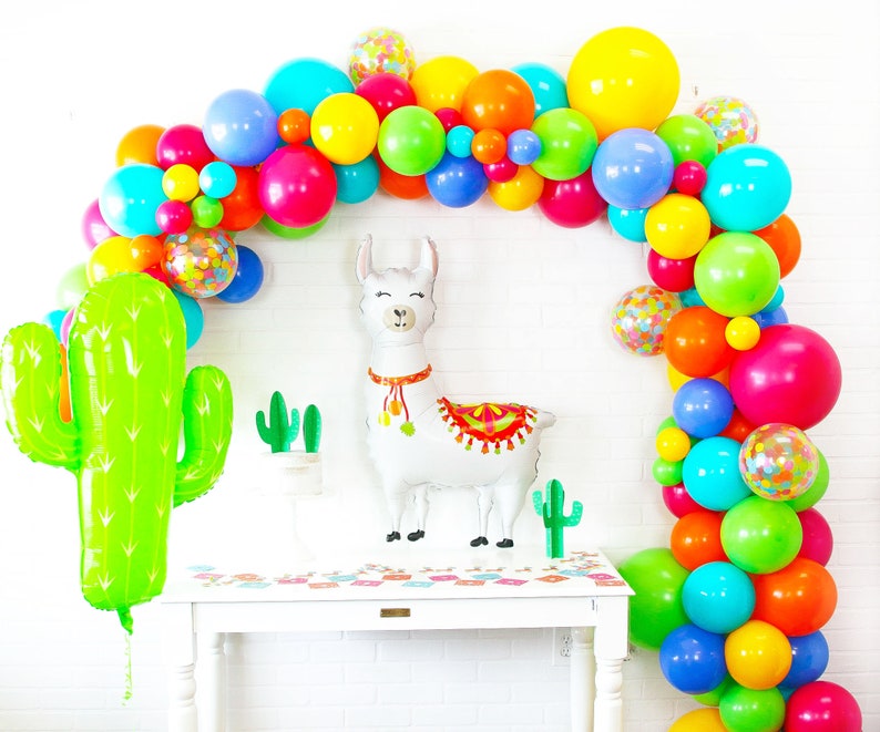 FIESTA Balloon Banner | Fiesta Balloons | Fiesta Script Letter Balloons ...
