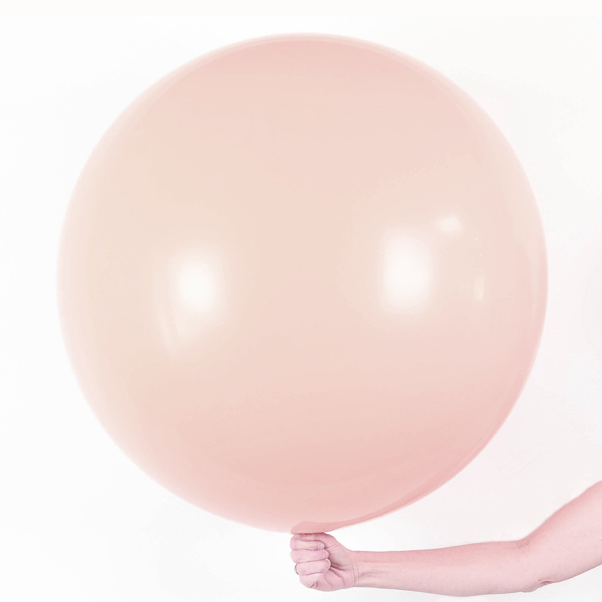 Matte Blush Giant Latex Balloon Cameo Pink Latex Balloon | Etsy