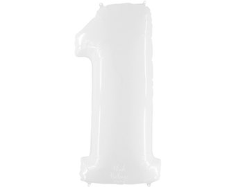 Giant Number Balloons Bright Yellow Mylar Number Balloons 40 Inch ...