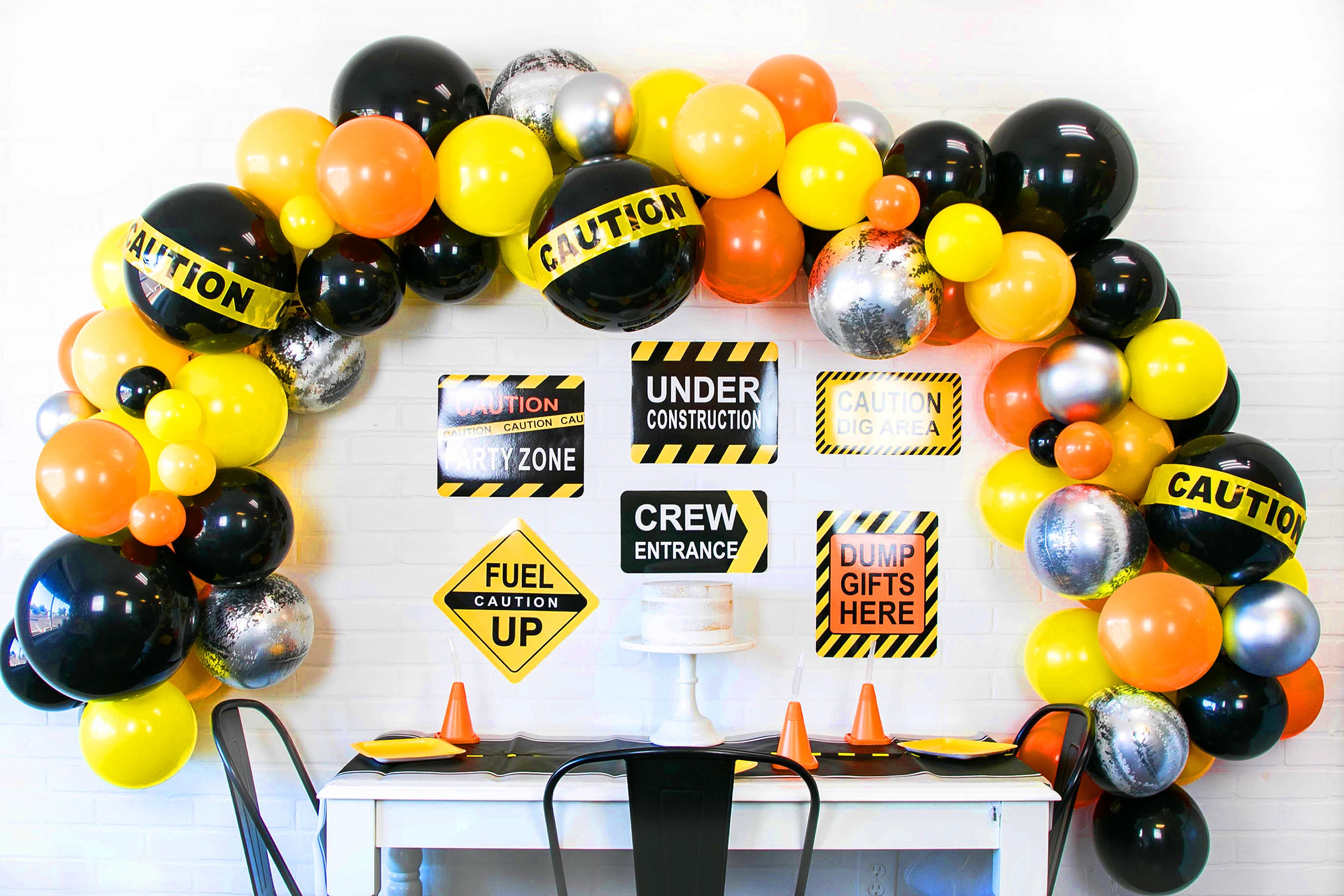 Construction Balloon Garland Kit Construction Balloon Arch - Etsy