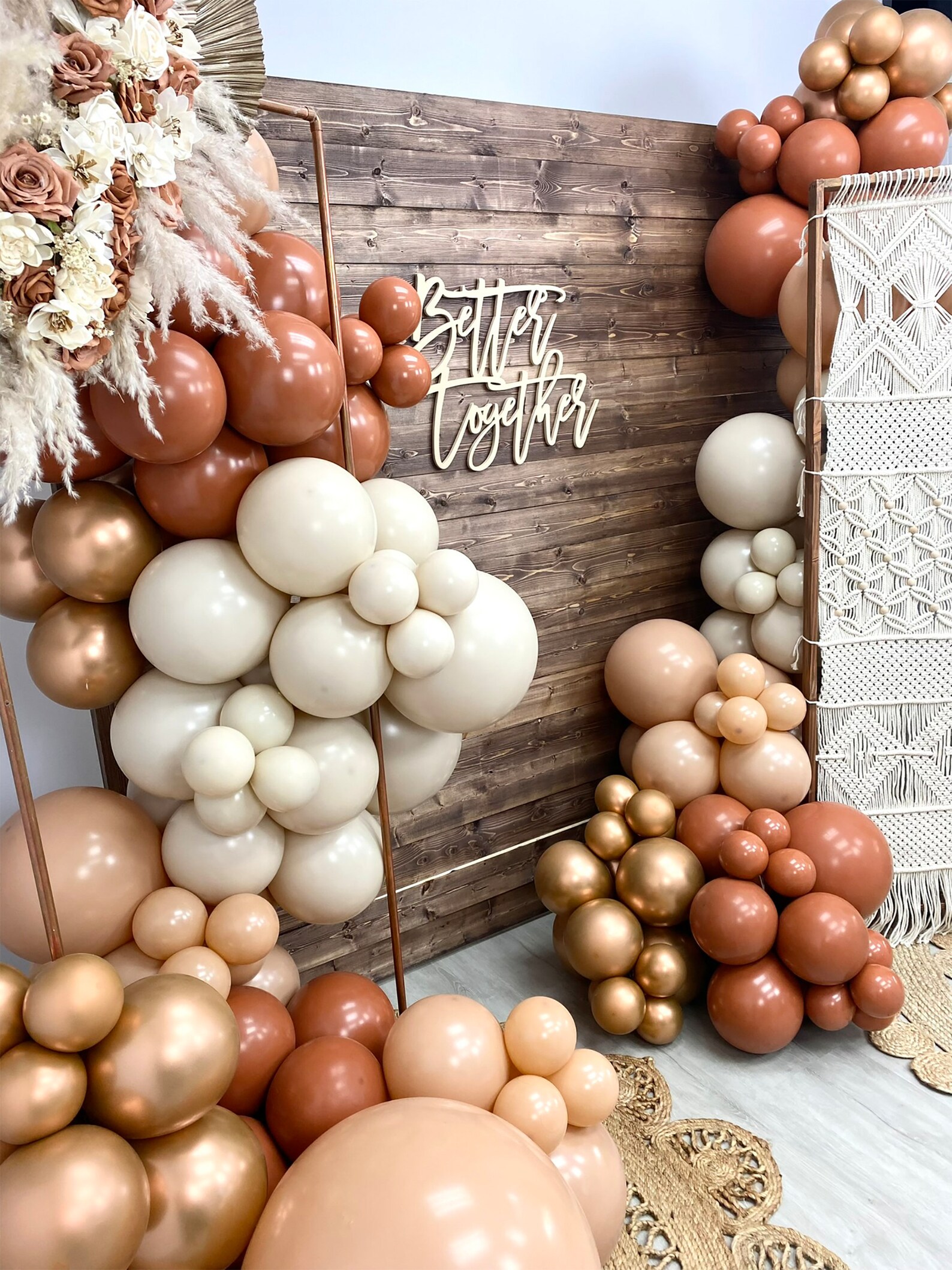 Rustic Boho Balloon Garland Kit Fall Harvest Balloon Arch - Etsy