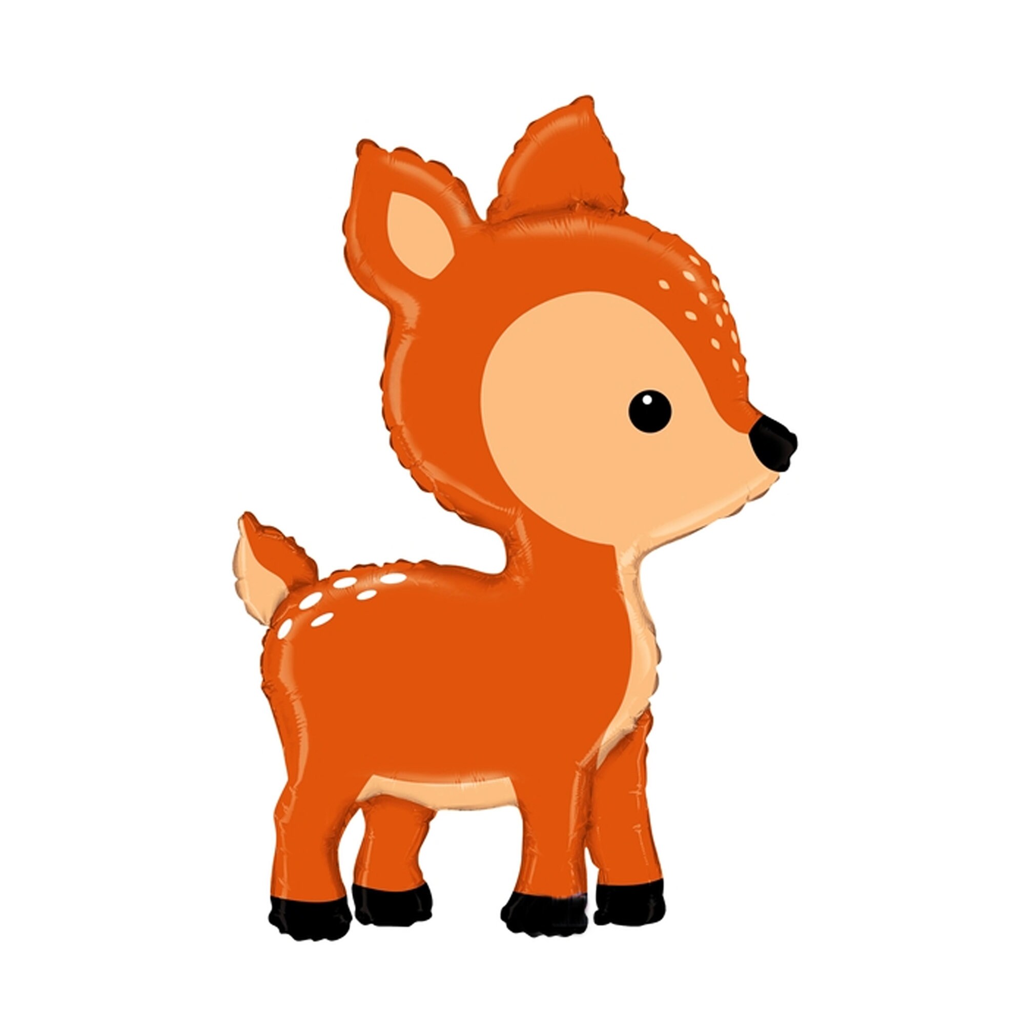 DEER Balloon, Giant Deer Mylar Balloon - Woodland Animal Balloons ...