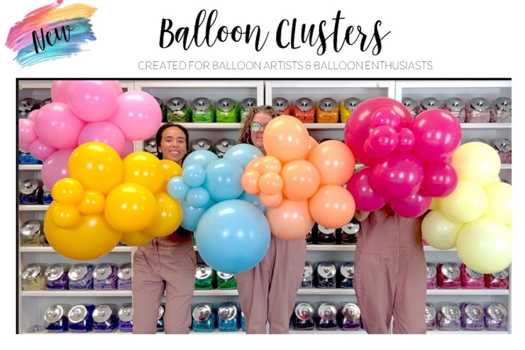 Balloon Clusters | Clusters for Balloon Garlands and Balloon Arches | Designed for Balloon ...