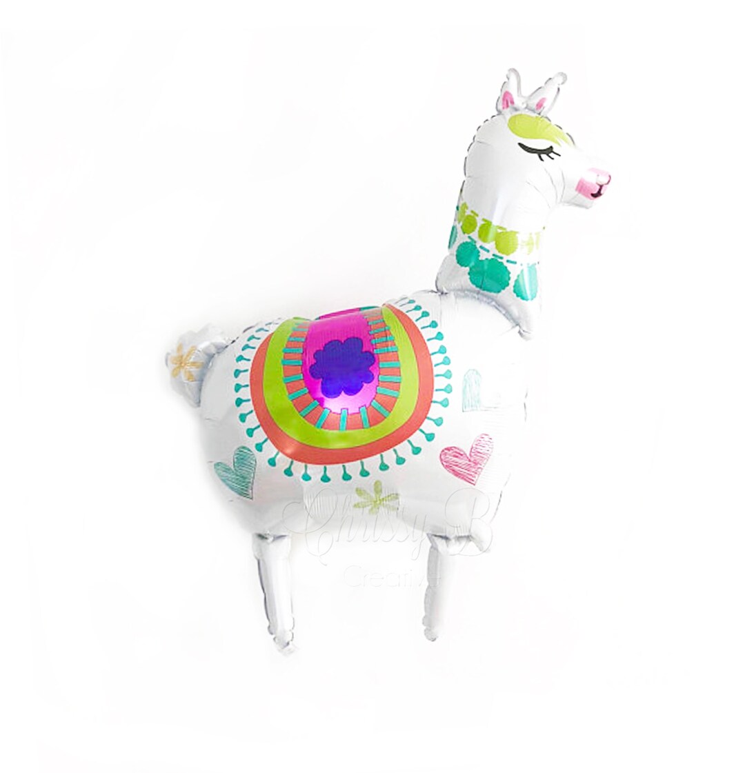 Llama Balloon - Giant 41 Inch Llama Mylar Balloon - Llama Party - Holy ...