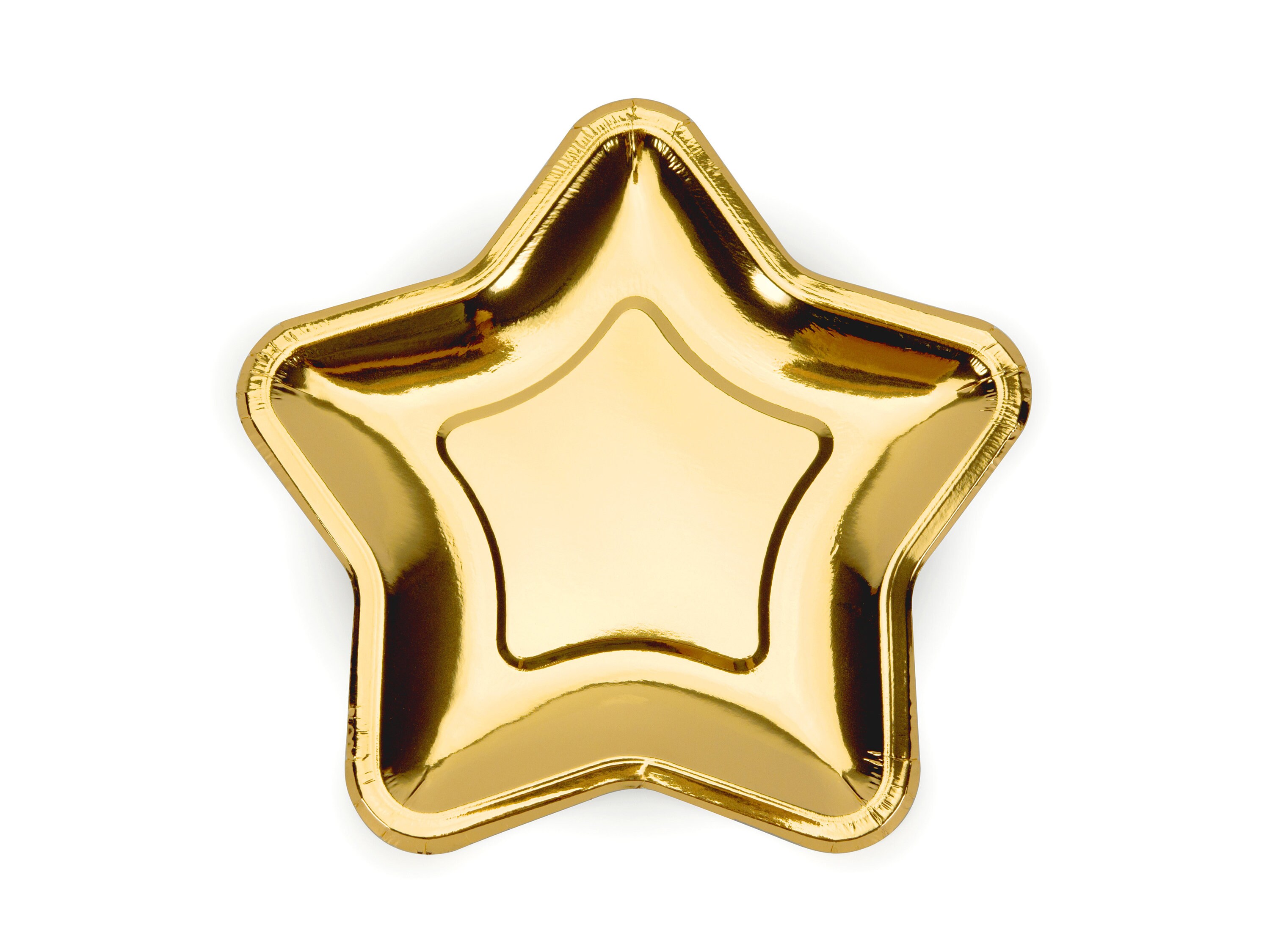 Gold Star Plates Gold Foil Star Plates Twinkle Twinkle | Etsy