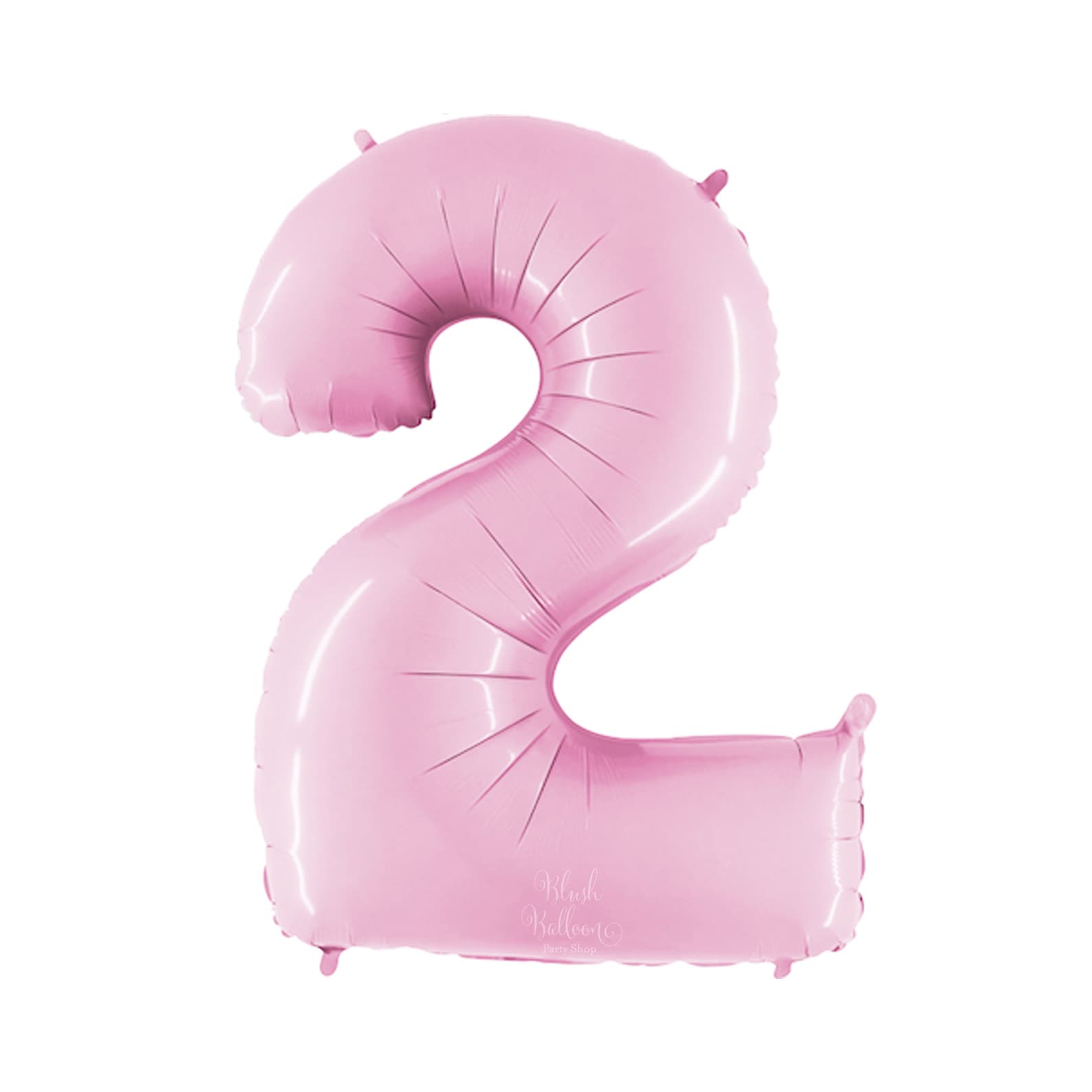Giant Light Pink Number Balloons Pink Mylar Number Balloons - Etsy