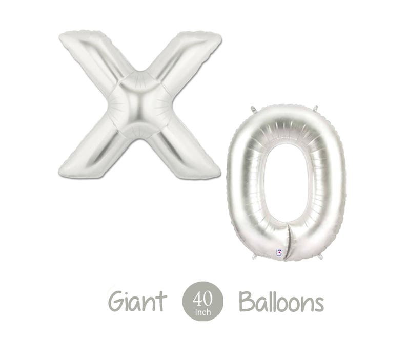 Giant XO Balloons 40 Inch Gold Mylar Balloons in - Etsy Australia