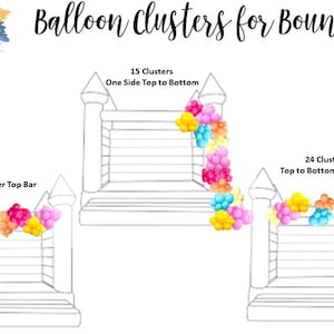 Balloon Clusters | Clusters for Balloon Garlands and Balloon Arches ...