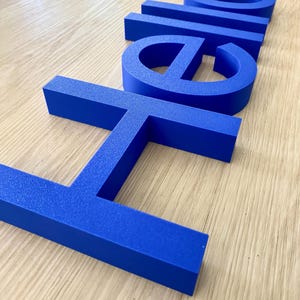 Thick Custom Letter Sign Customizable Stand up Letters Any Font Custom ...