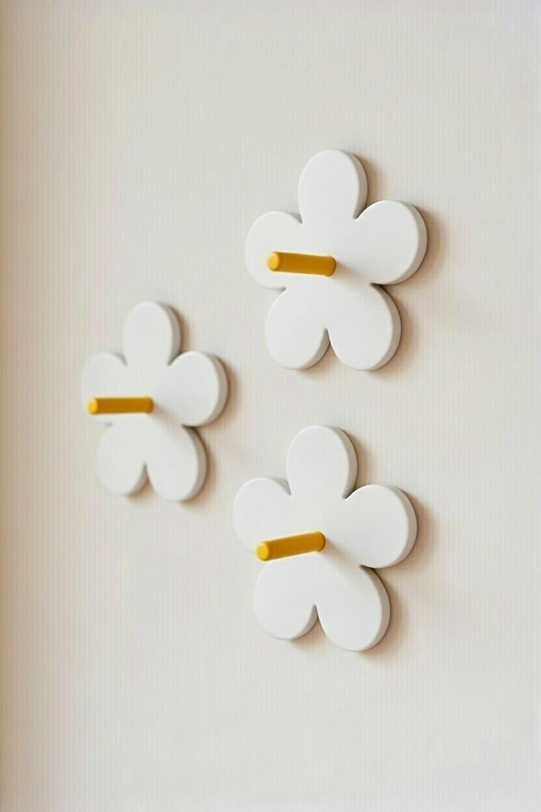Flower Wall Hooks Colorful Wall Hooks for Kids Room Decor Cute Girl ...