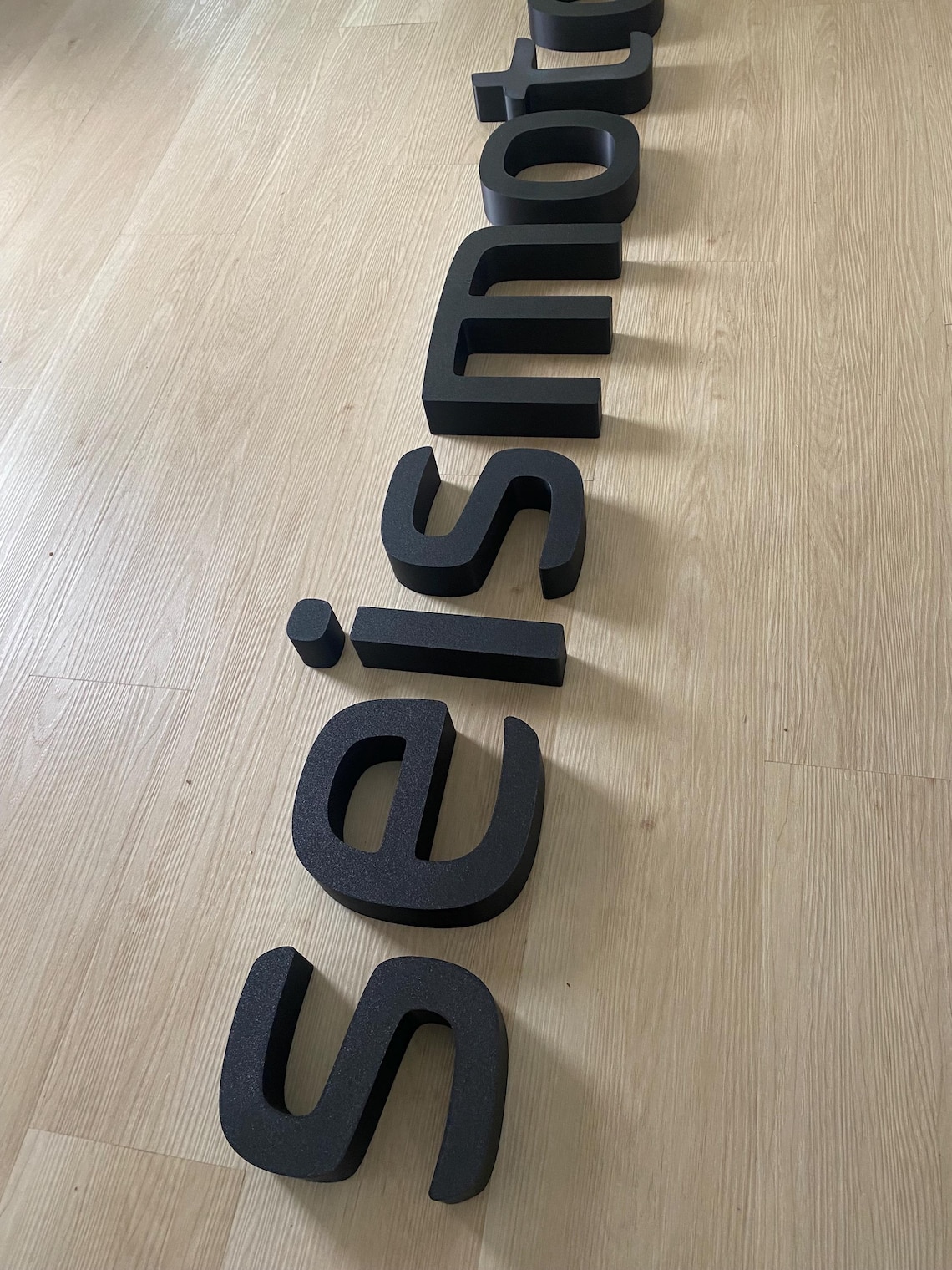 2” Thick Custom Letter Sign Customizable Stand up Letters Any Font ...