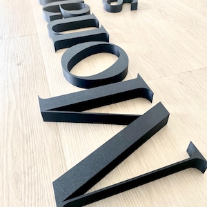 Thick Custom Letter Sign Customizable Stand up Letters Any Font Custom ...