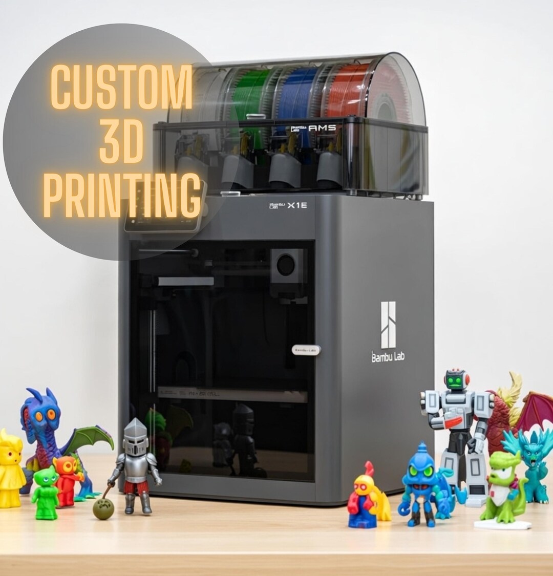 Custom 3D Printing Service: Print Your STL File, PLA Printing Your ...
