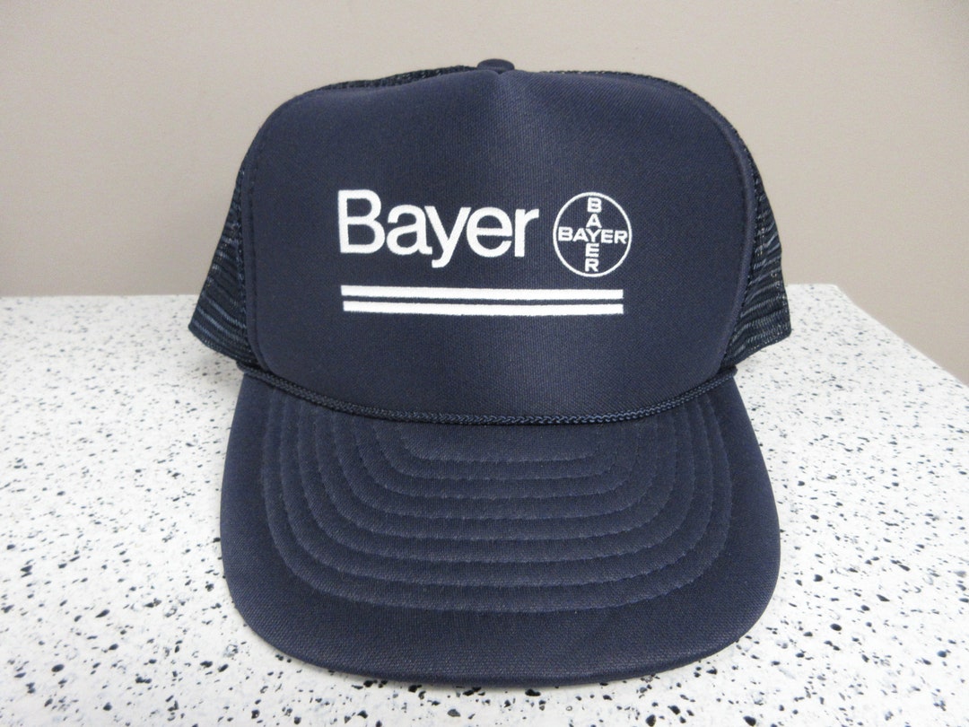Vintage 90s "bayer" Foam Trucker Mesh Snapback Dad Hat Asprin Medicine ...