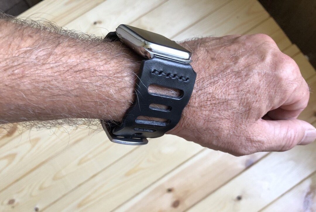 Leather Apple Watch Strap Custom Apple Watch Band for All Models Apple ...
