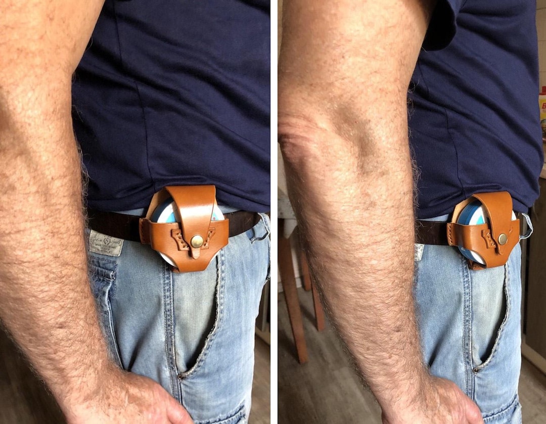 Leather Belt Holster for ZYN Pouch Nicotine Pouches Organizer Snus Case ...