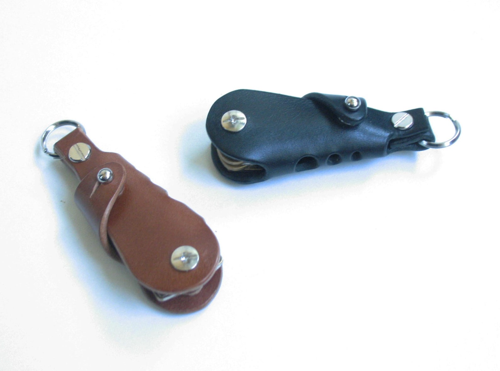 Leather Key Holder Leather Key Case Key Cover Leather Key Fob - Etsy
