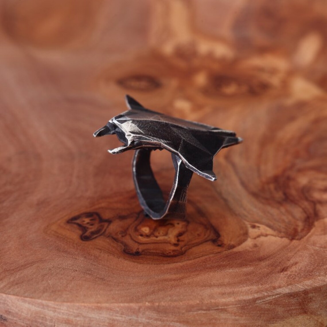 MANTA RAY RING Sterling Silver Vvilk | Etsy