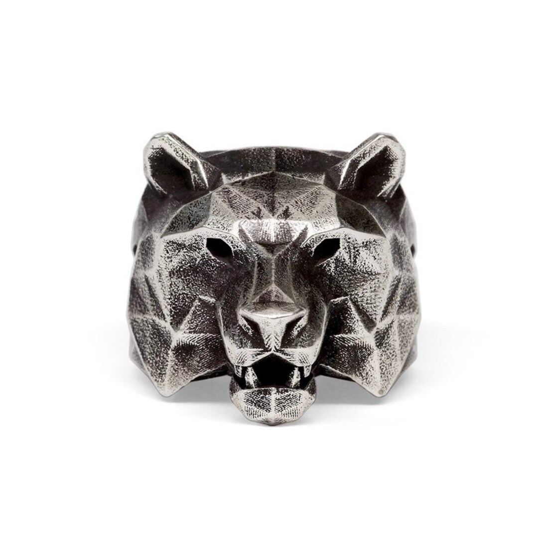 TIGER RING- Sterling Silver- Vvilk - Etsy