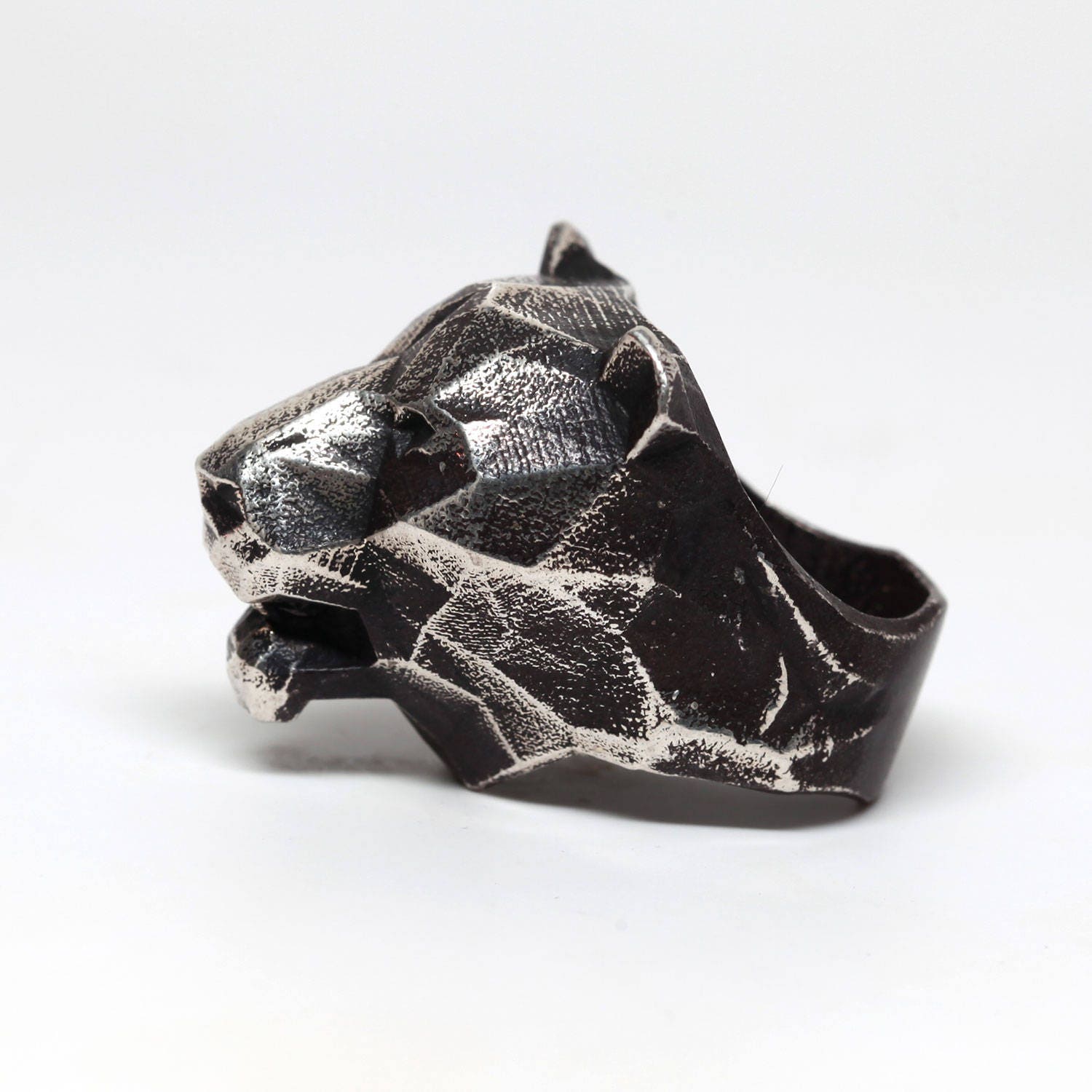 LIONESS RING -sterling Silver - Vvilk - Etsy