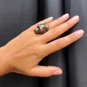 GORILLA RING- Sterling Silver 925 Geometric African Gorilla Head ...