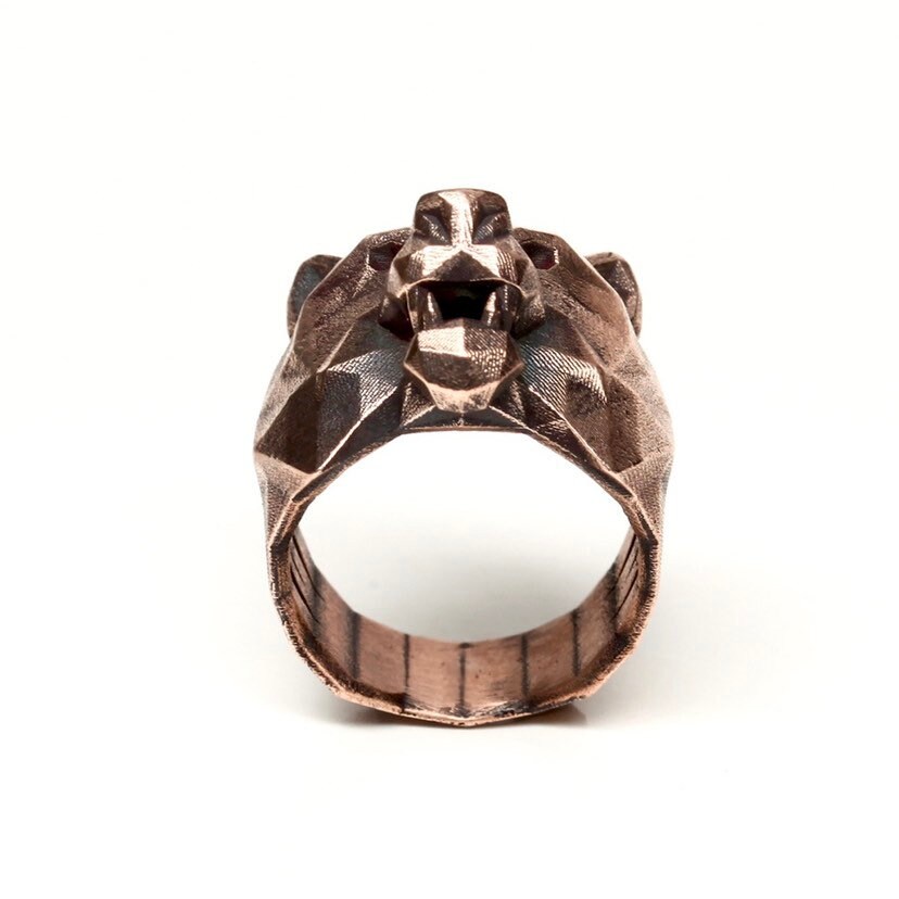 TIGER RING- Sterling Silver- Vvilk - Etsy