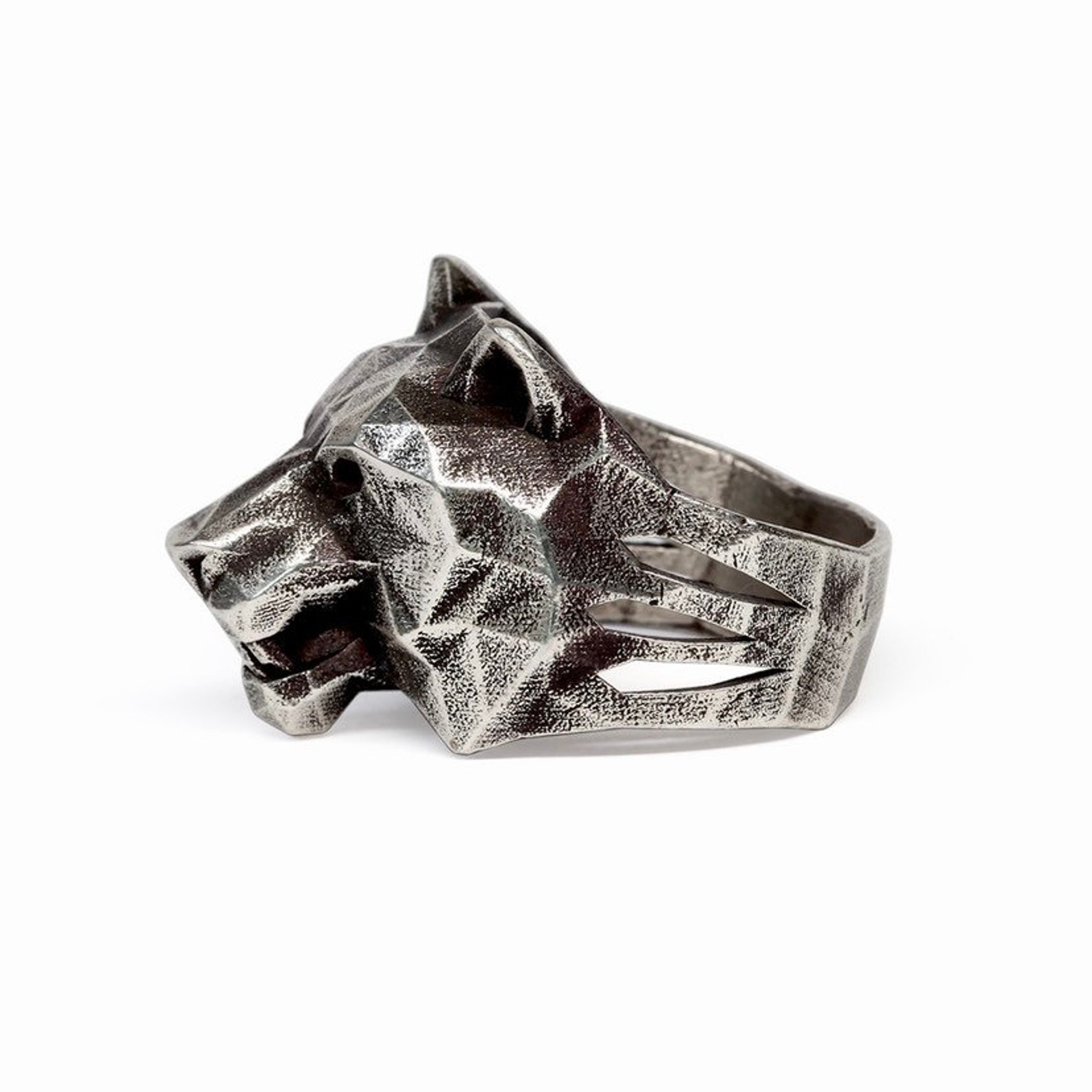 TIGER RING- Sterling Silver- Vvilk - Etsy