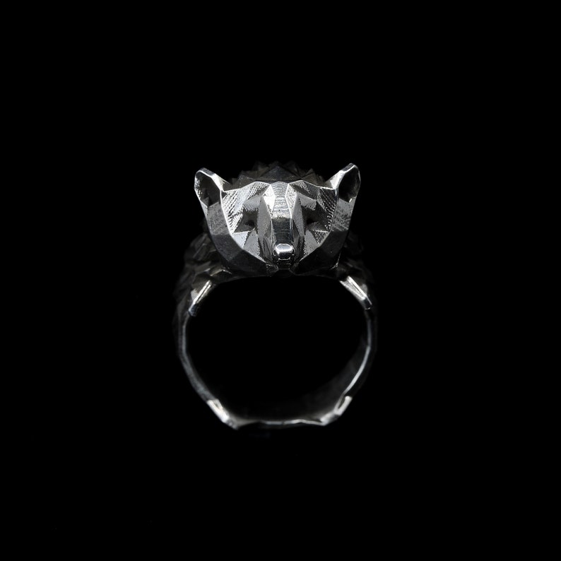 HEDGEHOG RING- Sterling Silver- Vvilk - Etsy