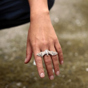 BAT RING - Sterling Silver- Vvilk - Etsy