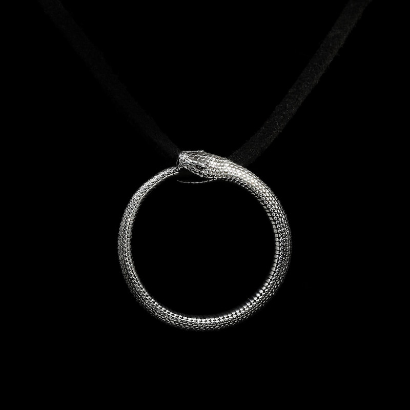 Ouroboros Pendant - Etsy