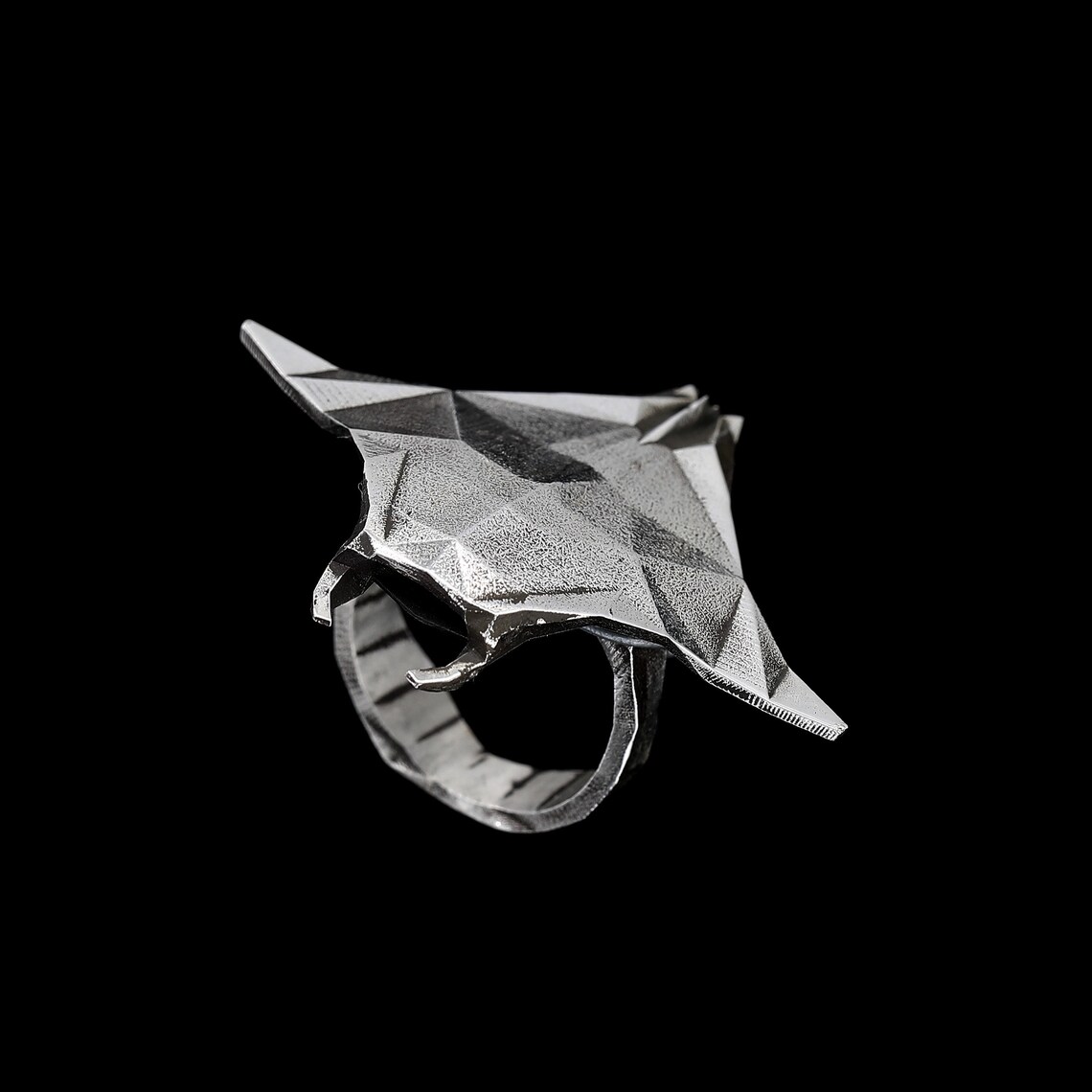 MANTA RAY RING Sterling Silver Vvilk - Etsy
