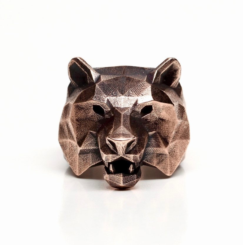TIGER RING- Sterling Silver- Vvilk - Etsy