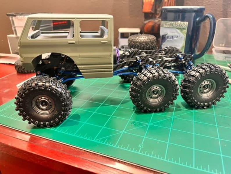Scx24 Kei Crew Cab Body for Meus 6x6 Chassis - Etsy