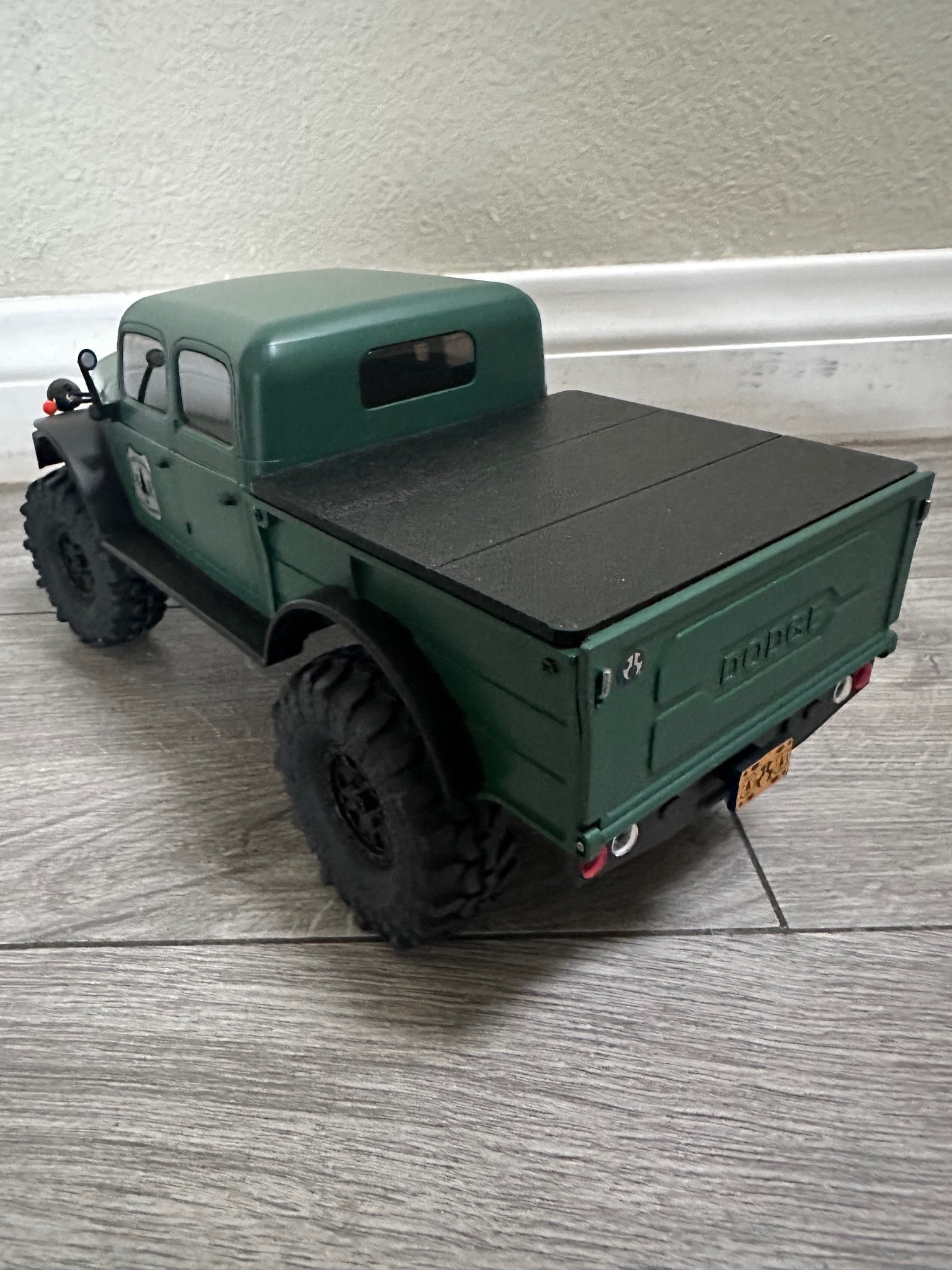 1/24 Axial SCX24 Power Wagon Crawler Pick-up Bed Cover - Etsy